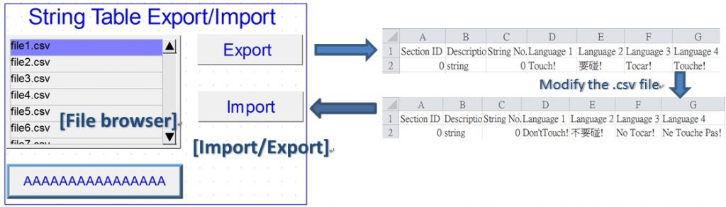 String Table - KEPdisplays